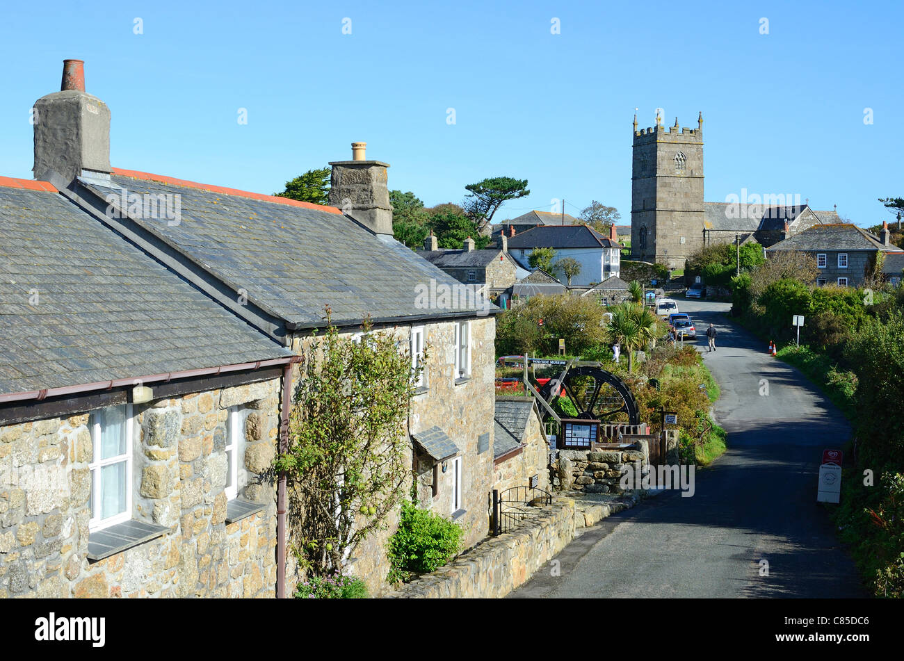 Zennor village cornwall hi-res stock photography and images - Alamy
