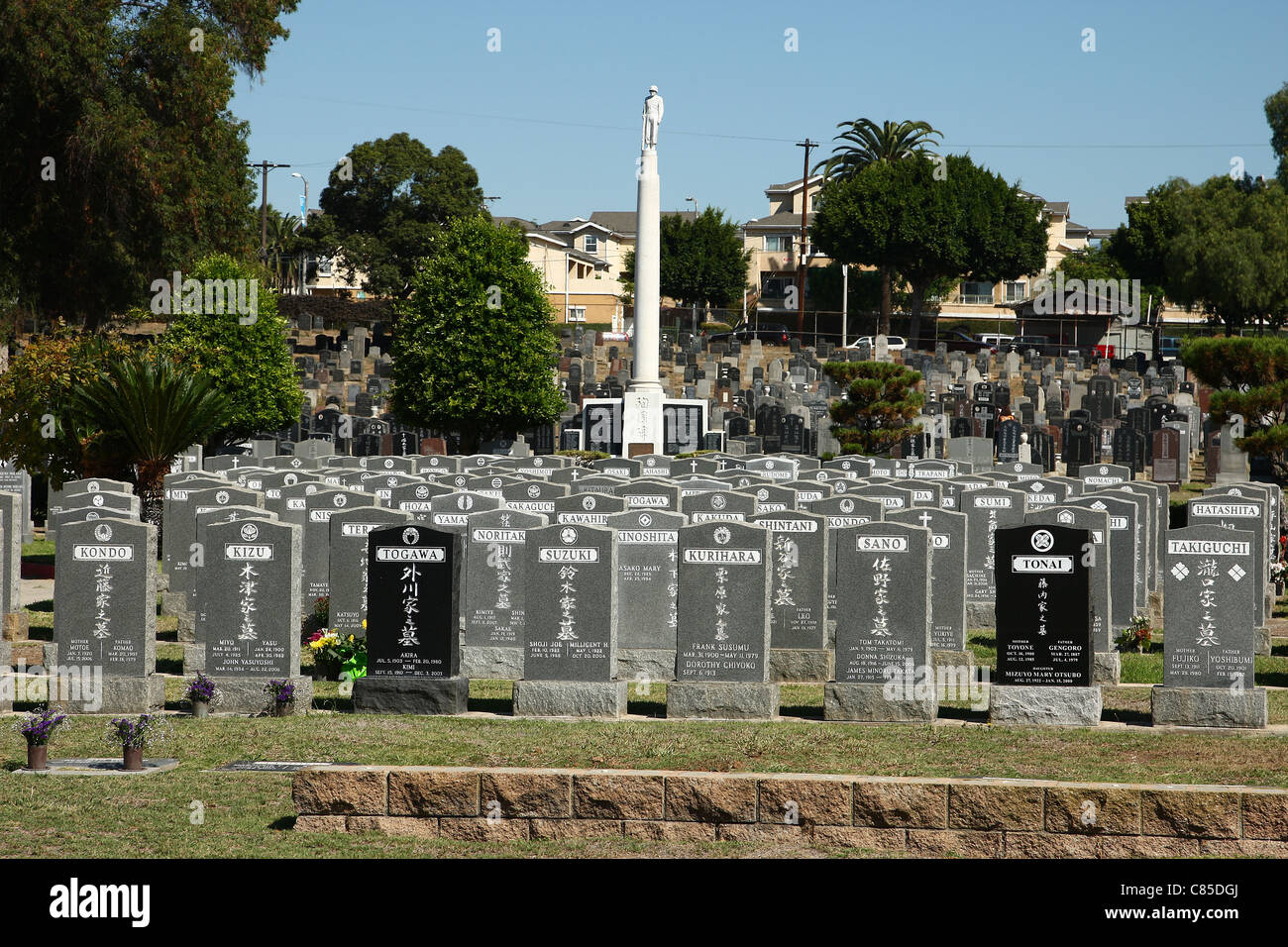 Evergreen memorial cemetery hi-res stock photography and images - Alamy