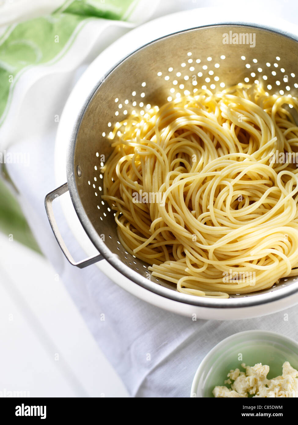 Collander pasta hi-res stock photography and images - Alamy