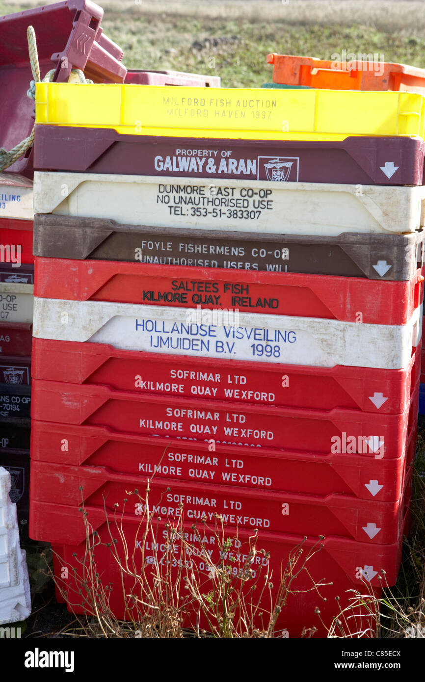 Old fishing boxes hi-res stock photography and images - Alamy