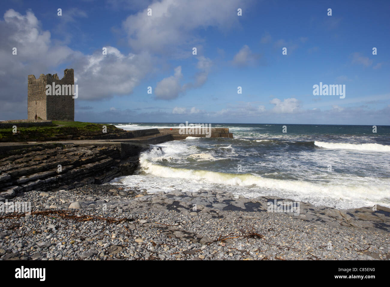 o'dowds rosslea castle and easkey pier easkey county sligo republic of ...