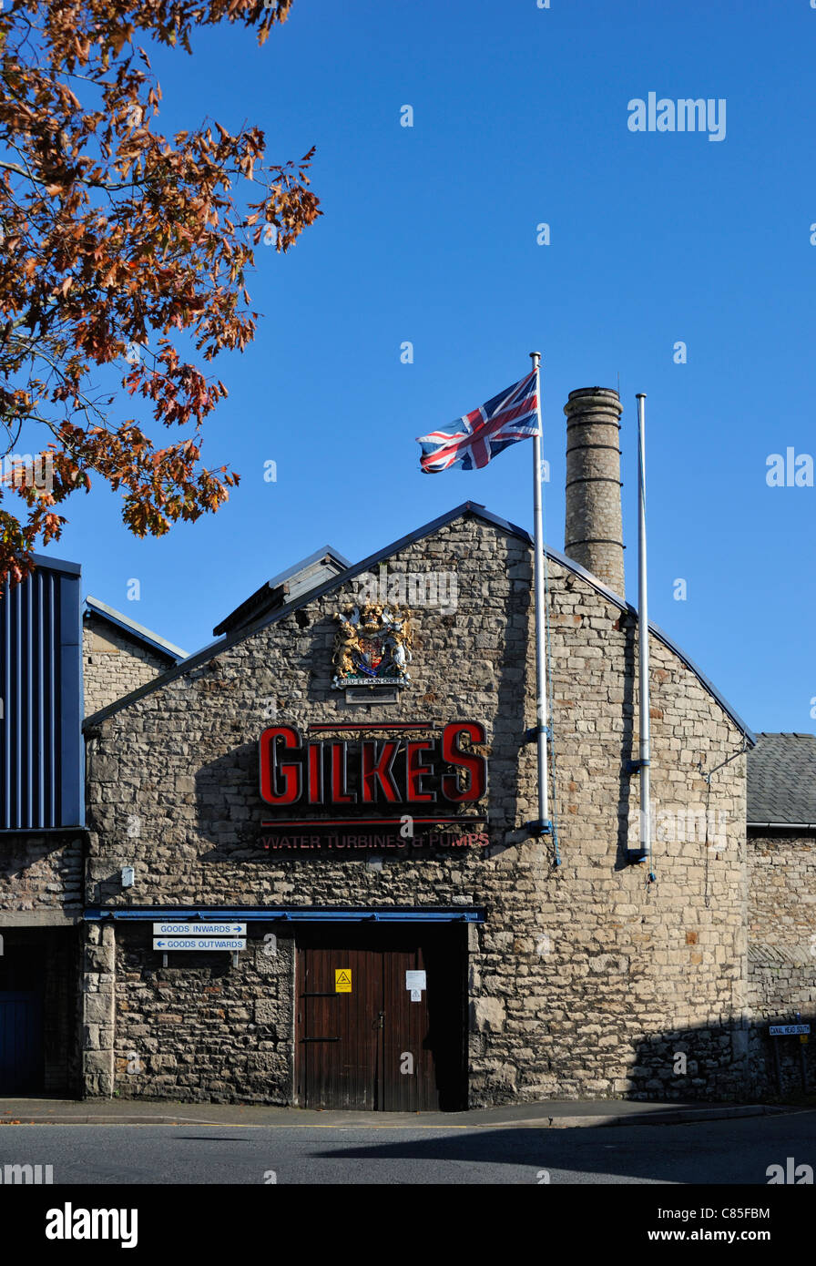 Factory of Gilbert Gilkes and Gordon Ltd. Canal Head, Kendal, Cumbria ...