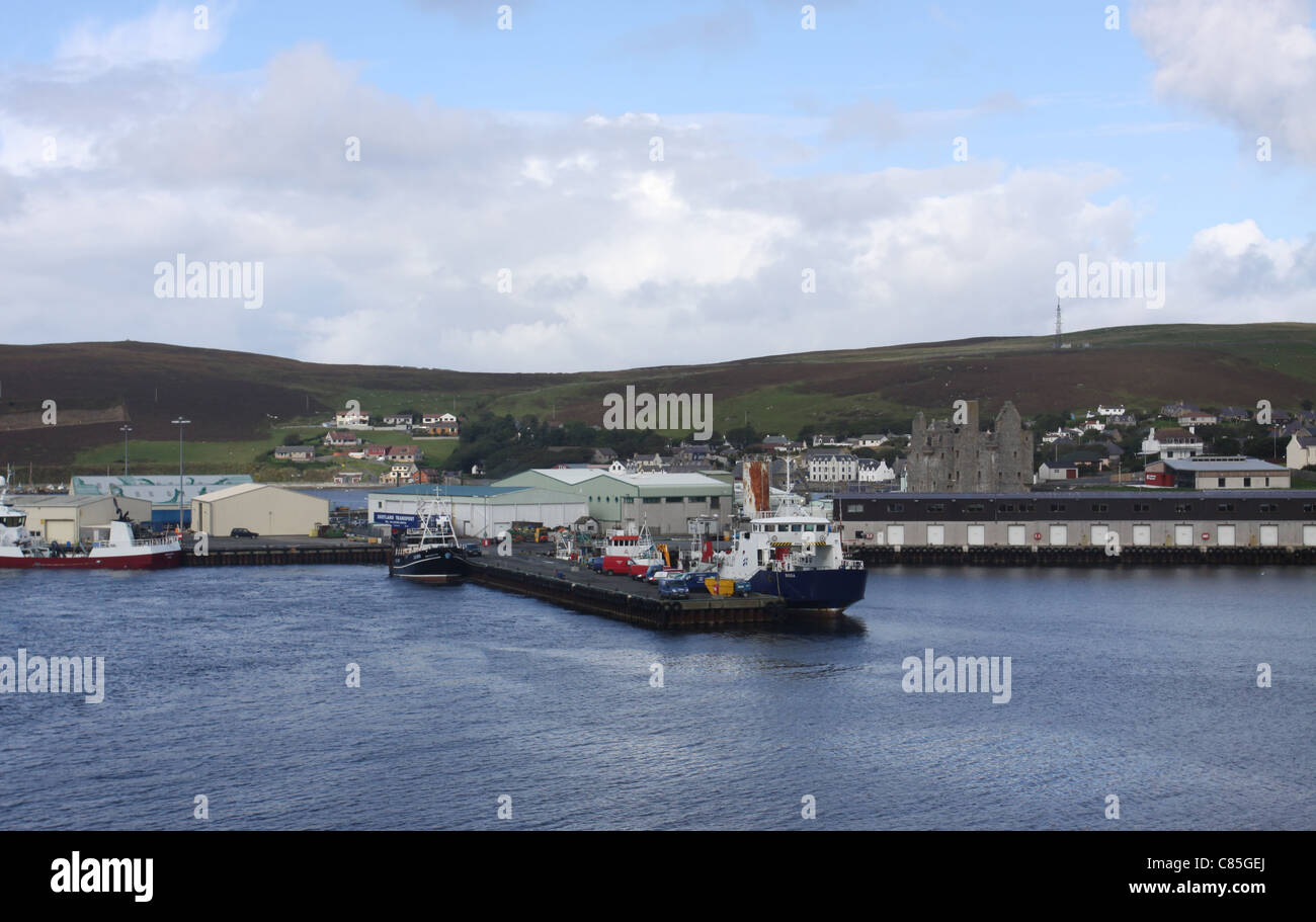 Scalloway harbour hi-res stock photography and images - Alamy