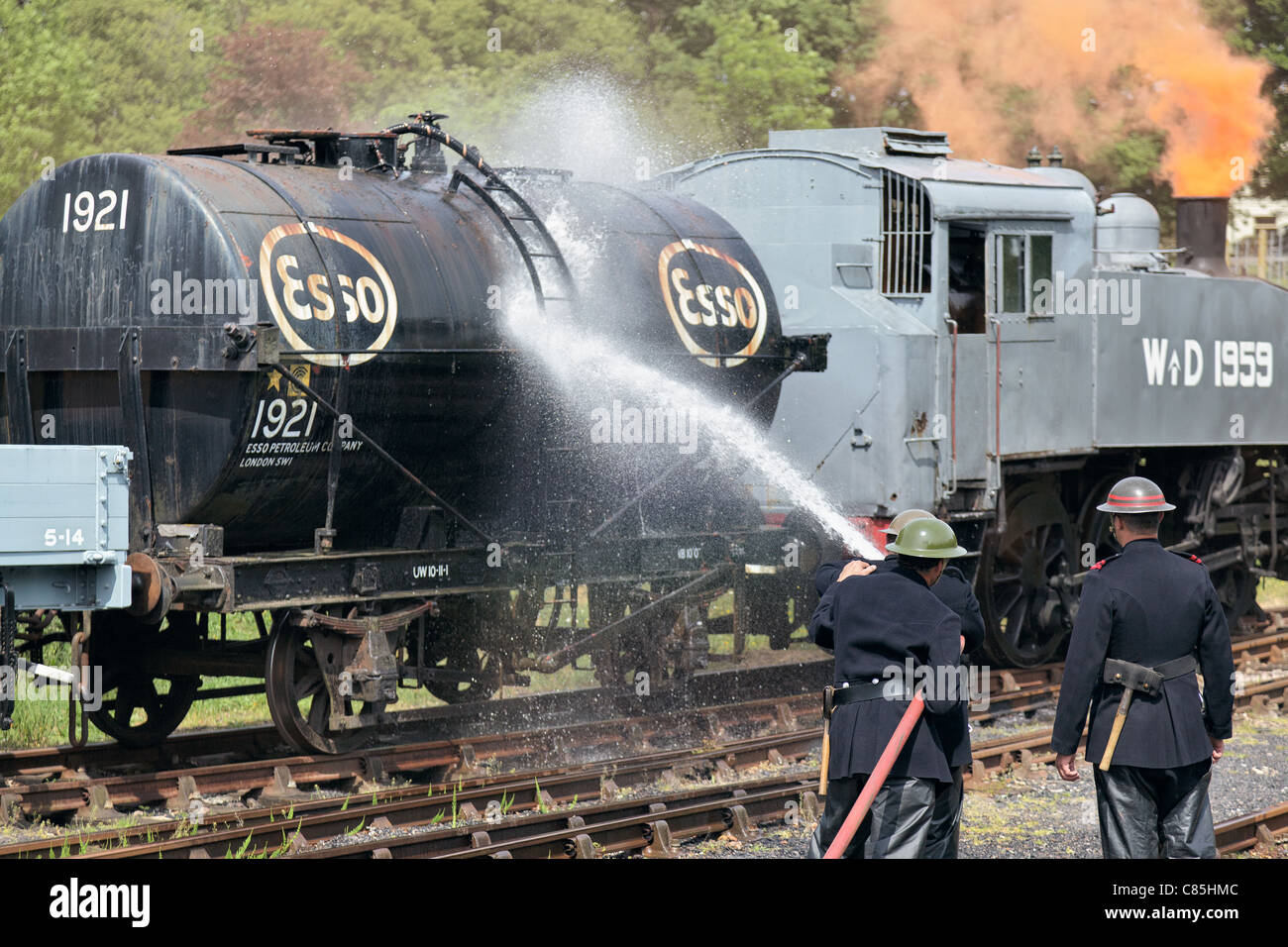 Fire engine 2nd world war hi-res stock photography and images - Alamy