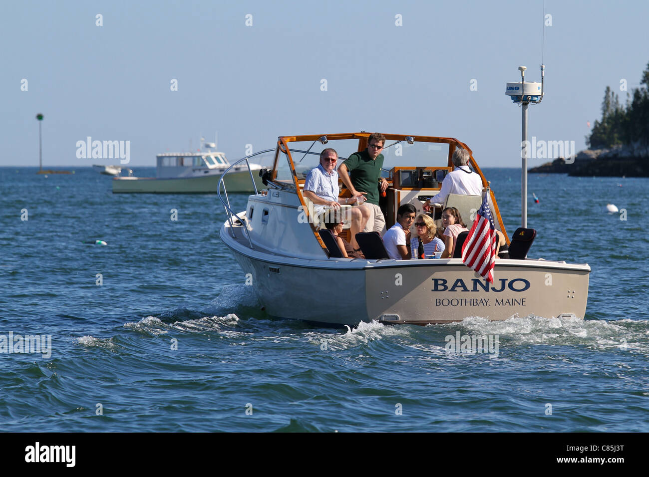 Summer Boat Trip Stock Photo - Alamy