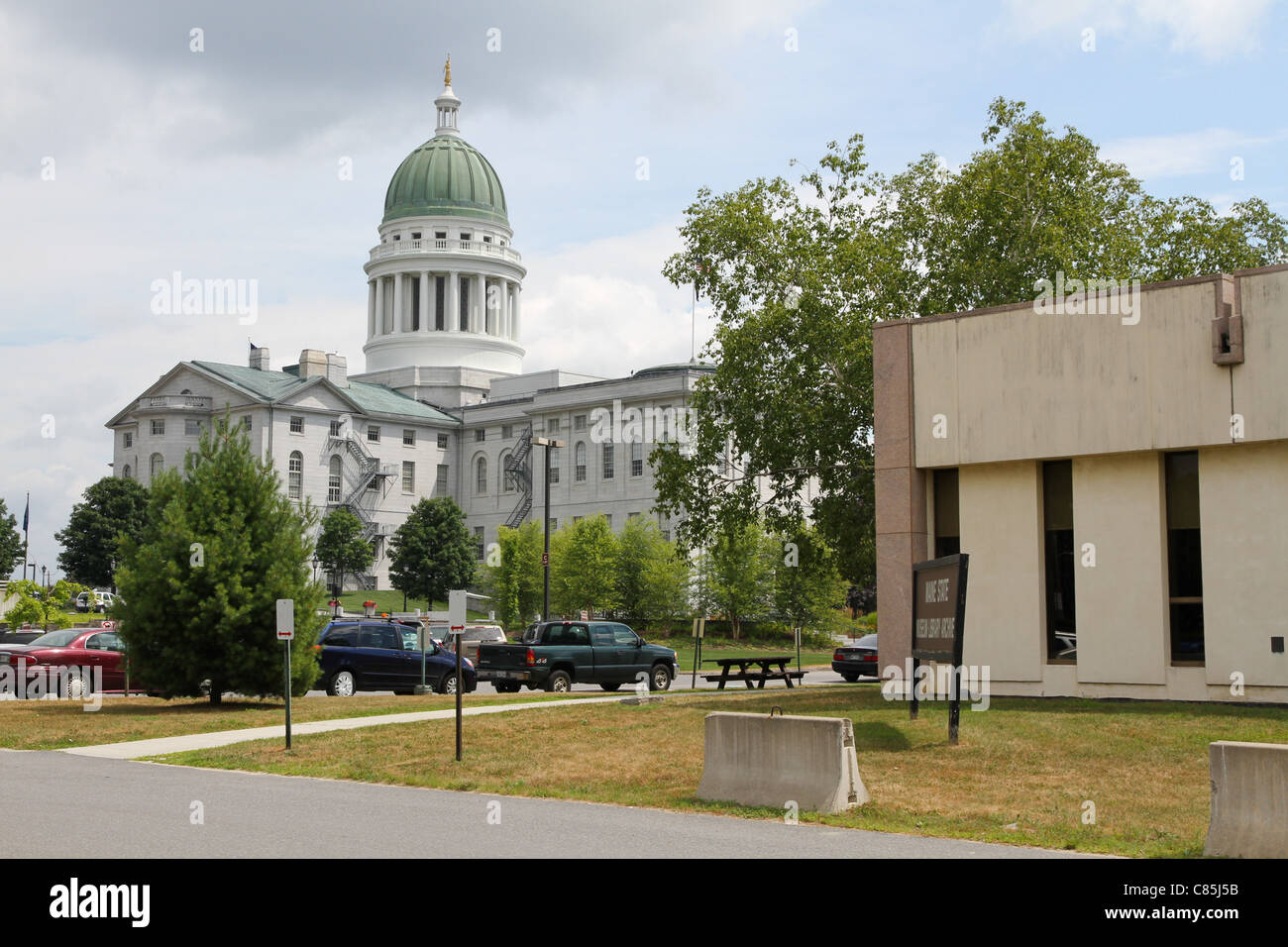 Maine state house augusta hi-res stock photography and images - Alamy