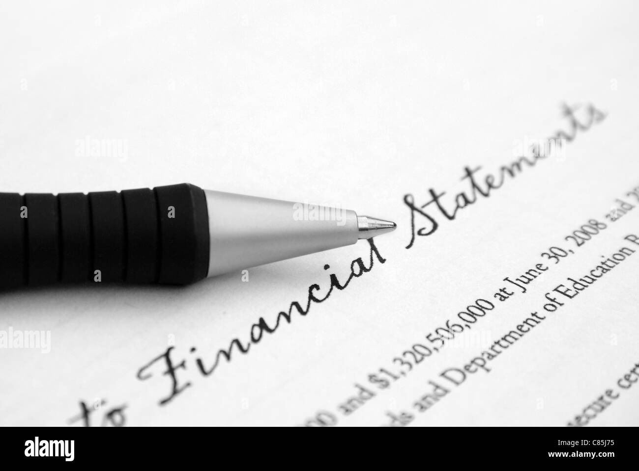 Financial chart blue Black and White Stock Photos & Images - Alamy