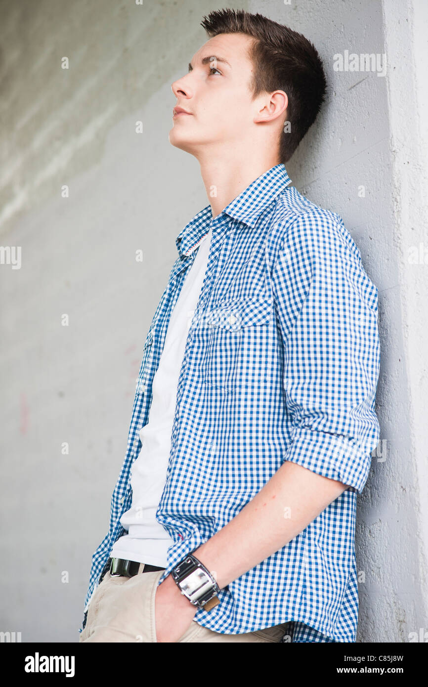 Portrait of Teenager Stock Photo - Alamy