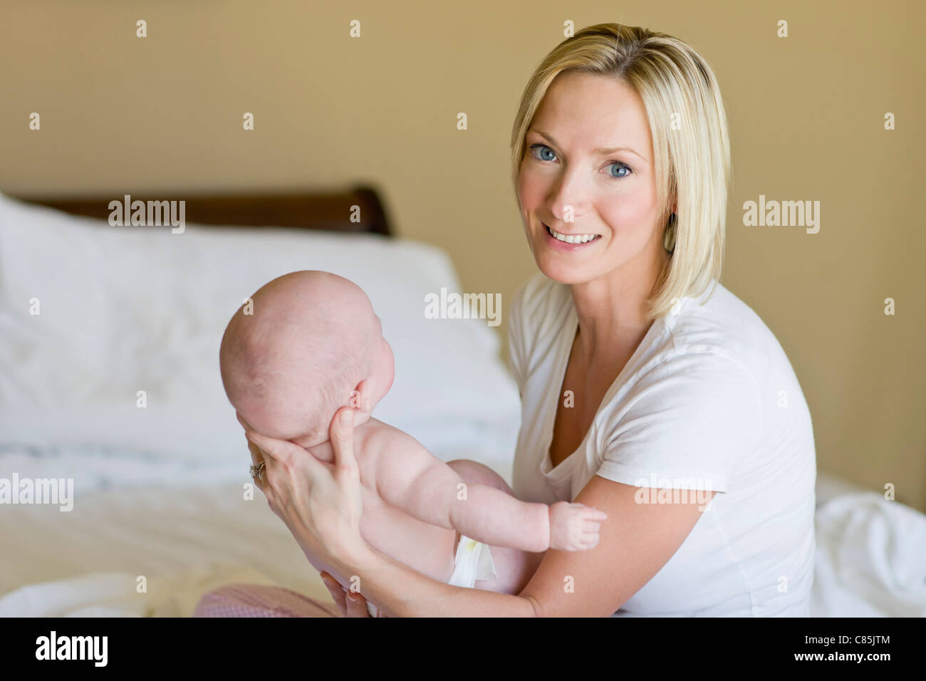 Mother with Baby Stock Photo - Alamy