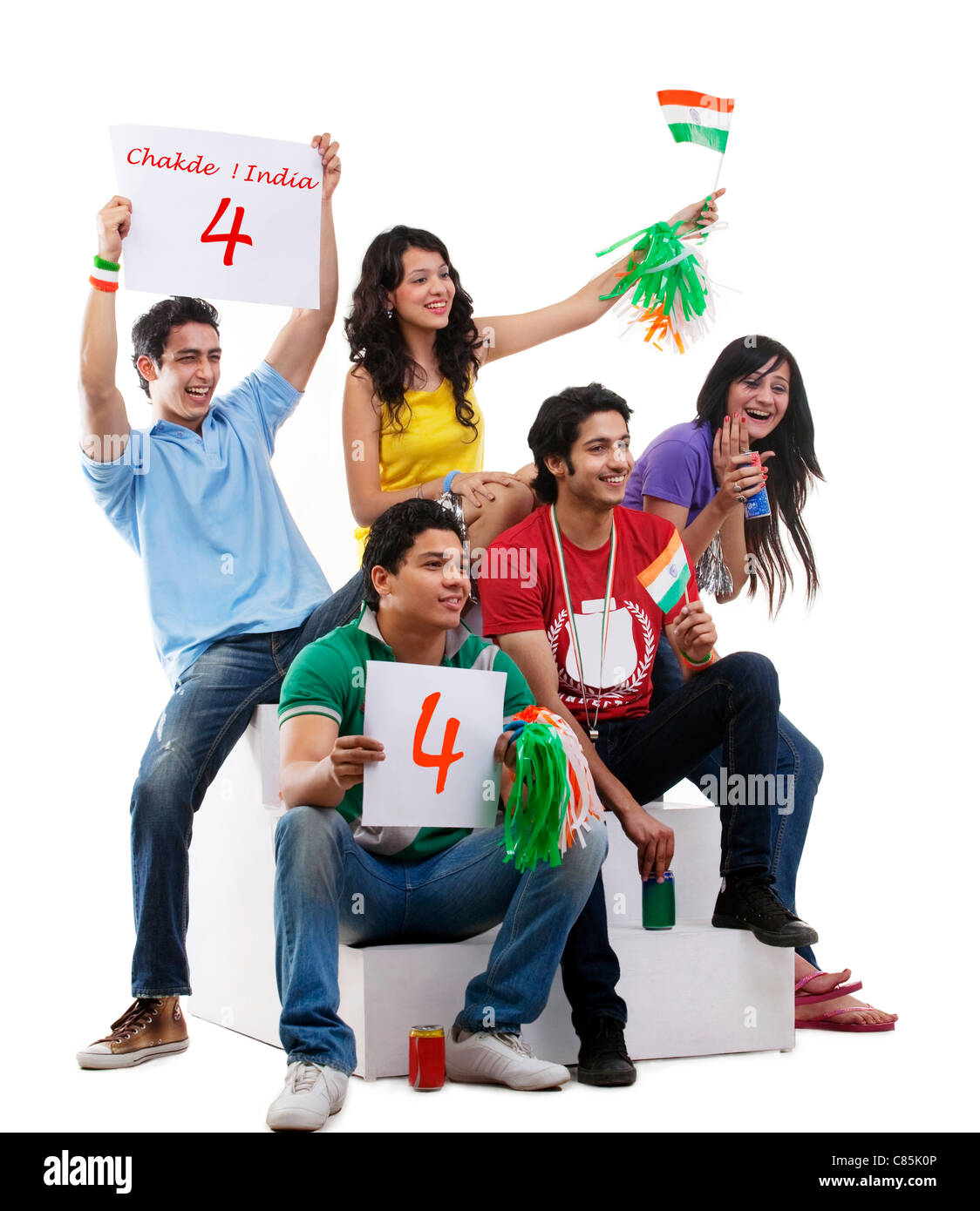 Cricket five full length Cut Out Stock Images & Pictures - Alamy