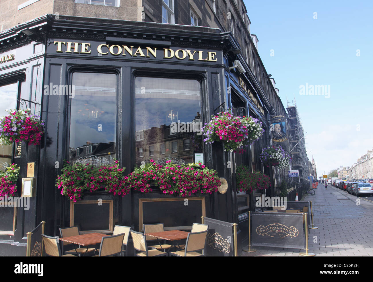 The Conan Doyle pub Edinburgh Scotland August 2011 Stock Photo - Alamy