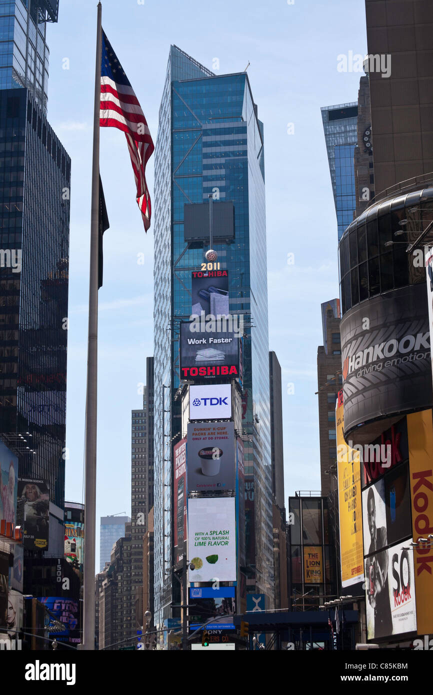 Times Square, Looking South, NYC Stock Photo - Alamy