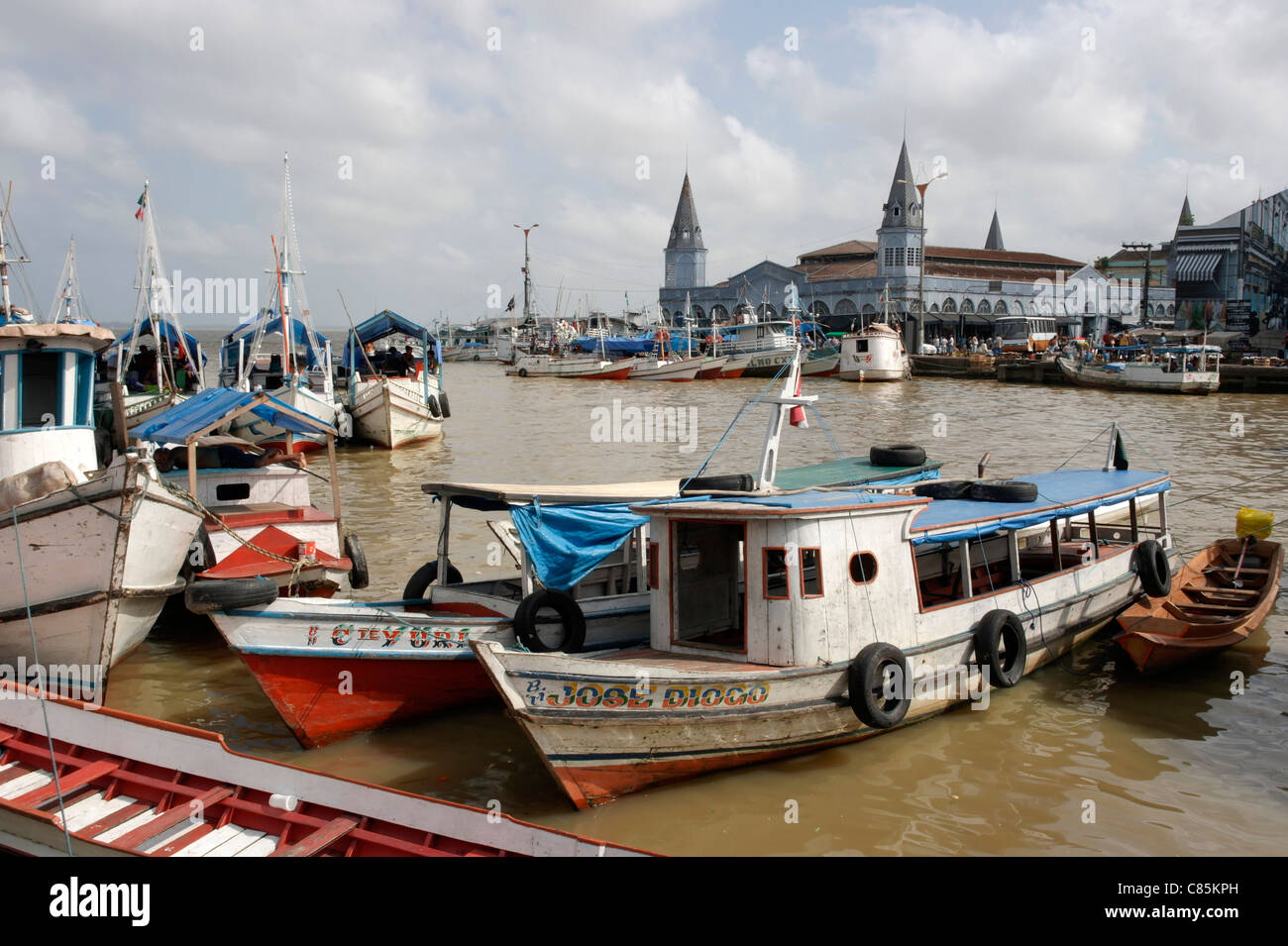 Belem para pa brasil traditional dock hi-res stock photography and ...