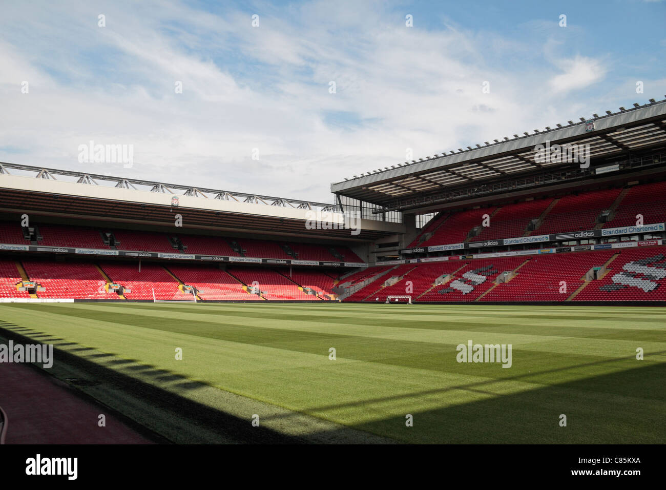 Anfield Road View High Resolution Stock Photography and Images - Alamy