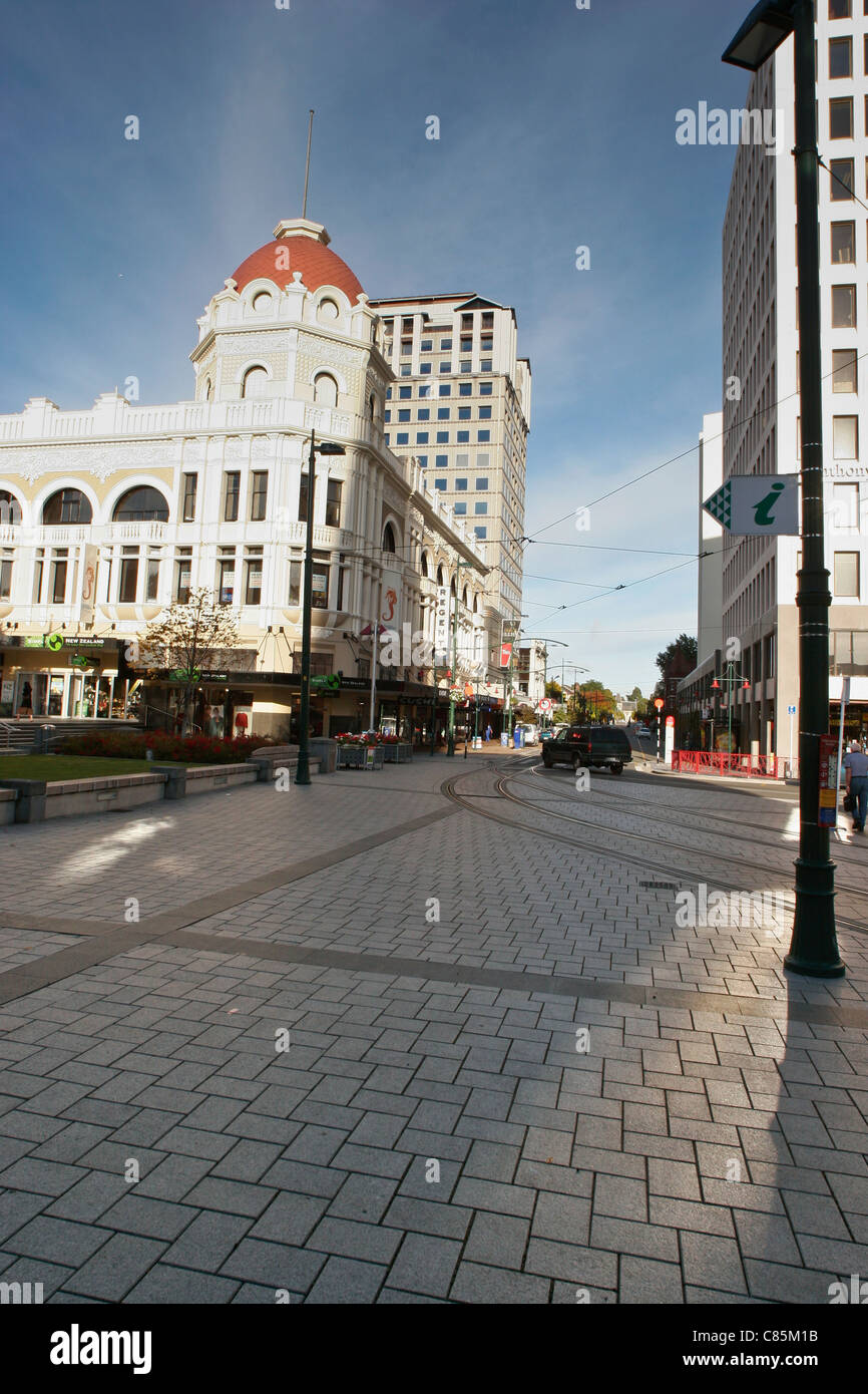 Christchurch New Zealand Cathedral Square Stock Photo - Alamy