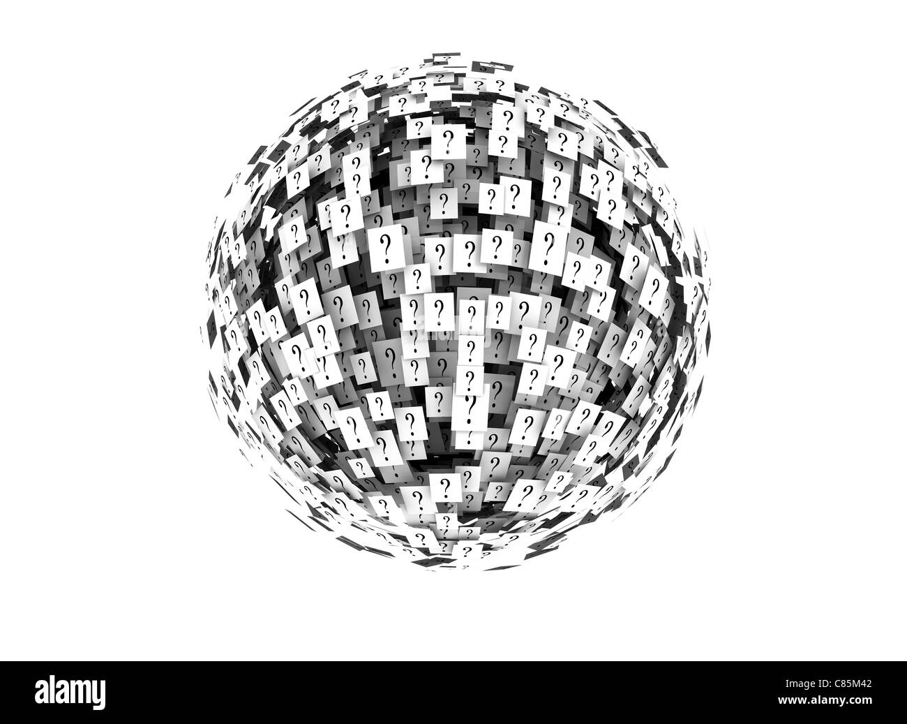 Question marks message mark Cut Out Stock Images & Pictures - Alamy