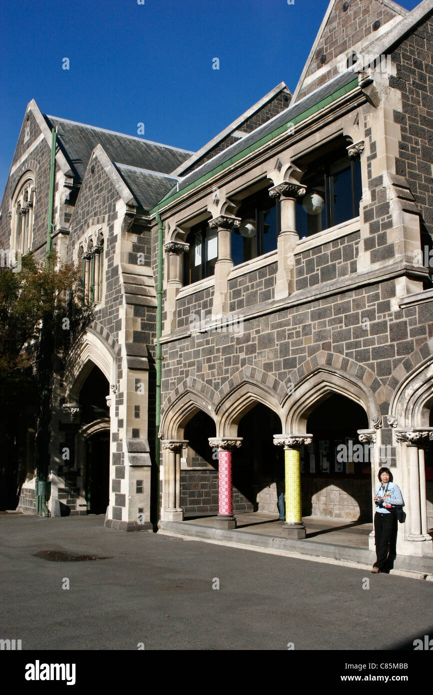 Christchurch New Zealand Arts Centre Stock Photo - Alamy