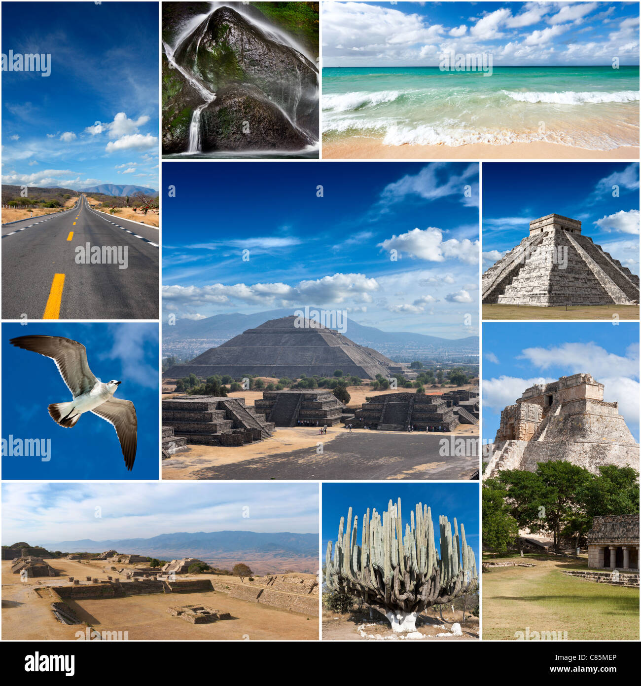 Mexico images collage Stock Photo - Alamy