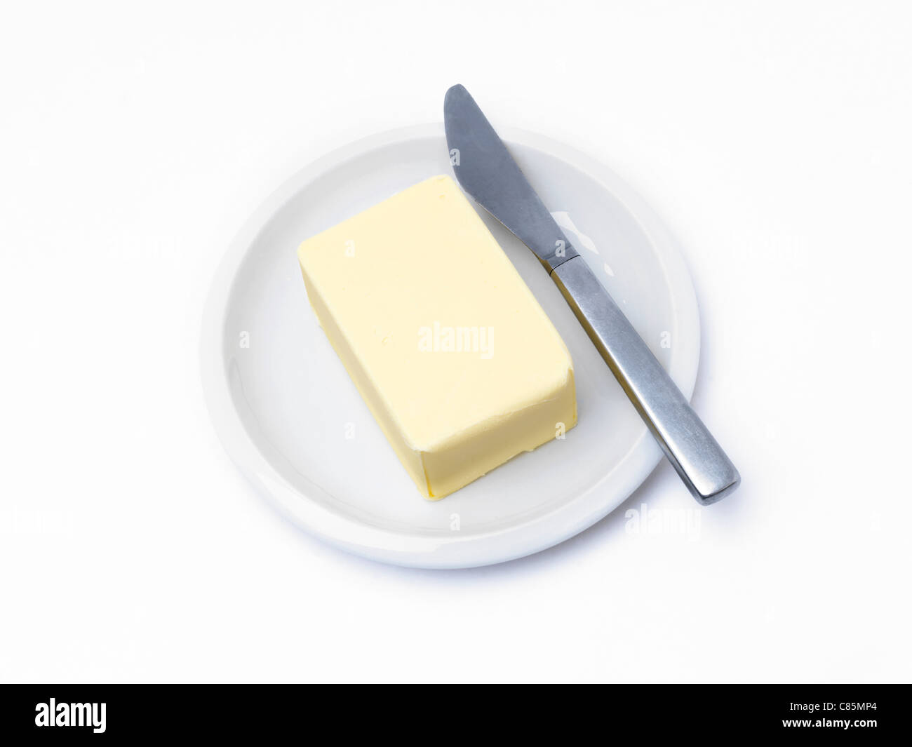 Butter knife Cut Out Stock Images & Pictures - Alamy