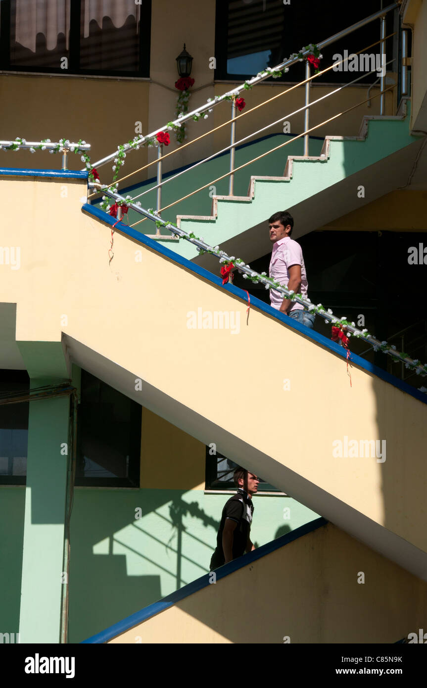 Walk up stairs hi-res stock photography and images - Alamy