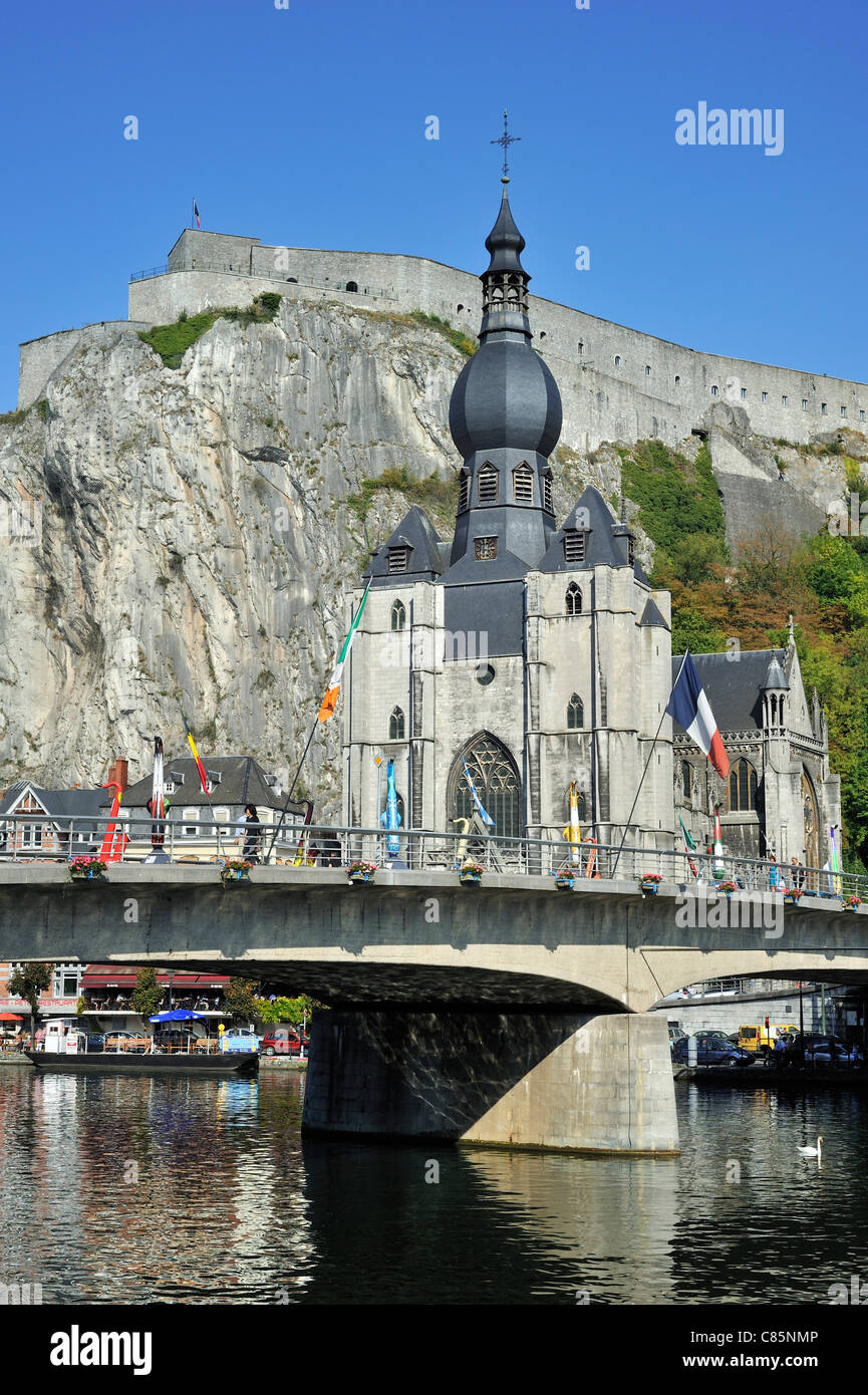 The citadel and the Collegiate Church of Notre-Dame / Collegiate Church ...