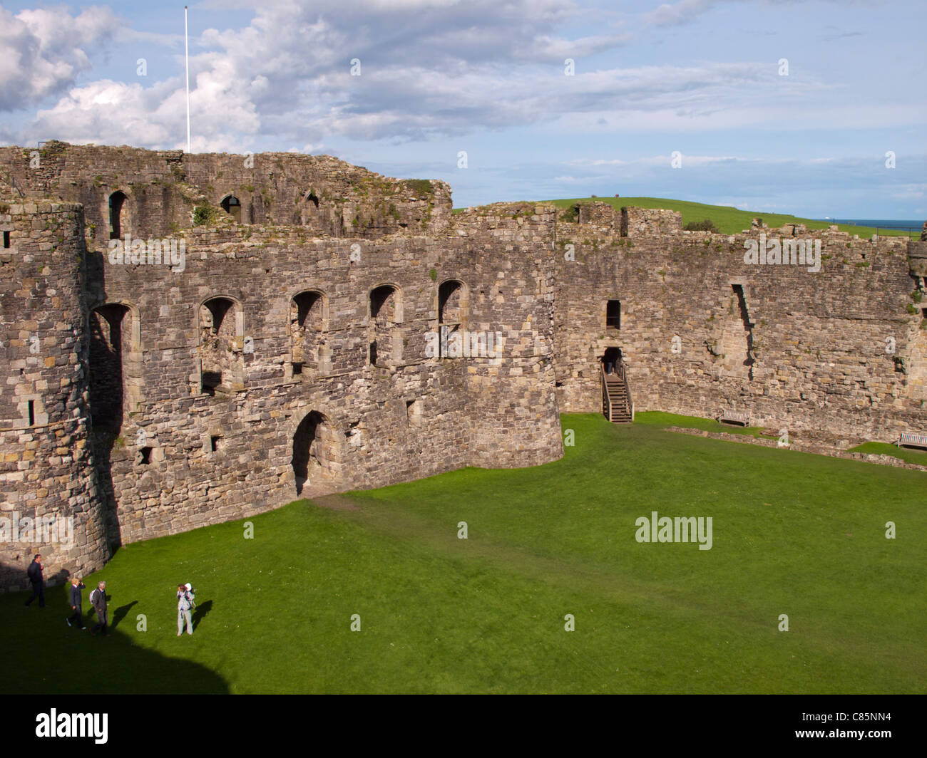 Beaumaris Castle, Wales Stock Photo - Alamy