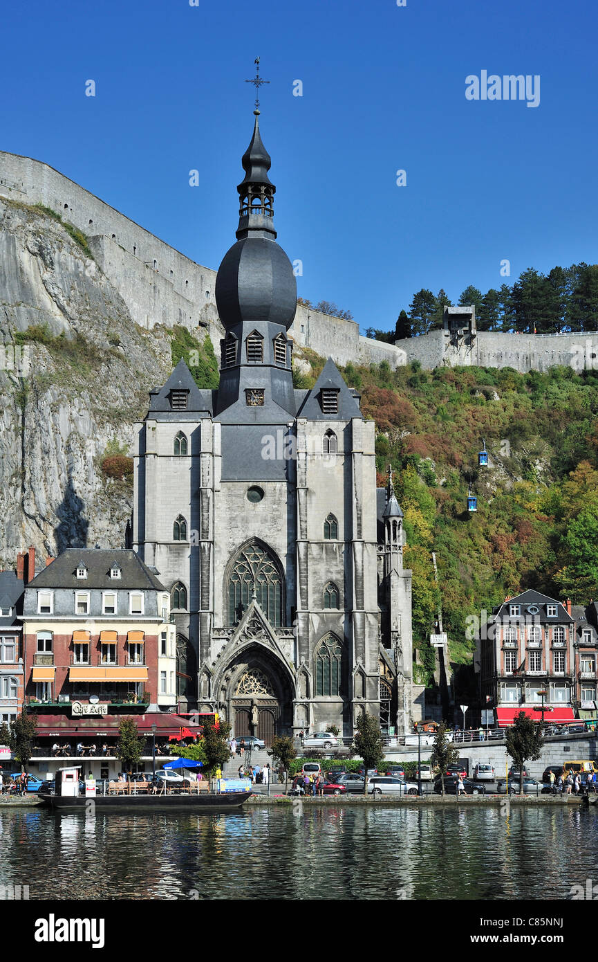 The citadel and the Collegiate Church of Notre-Dame / Collegiate Church ...