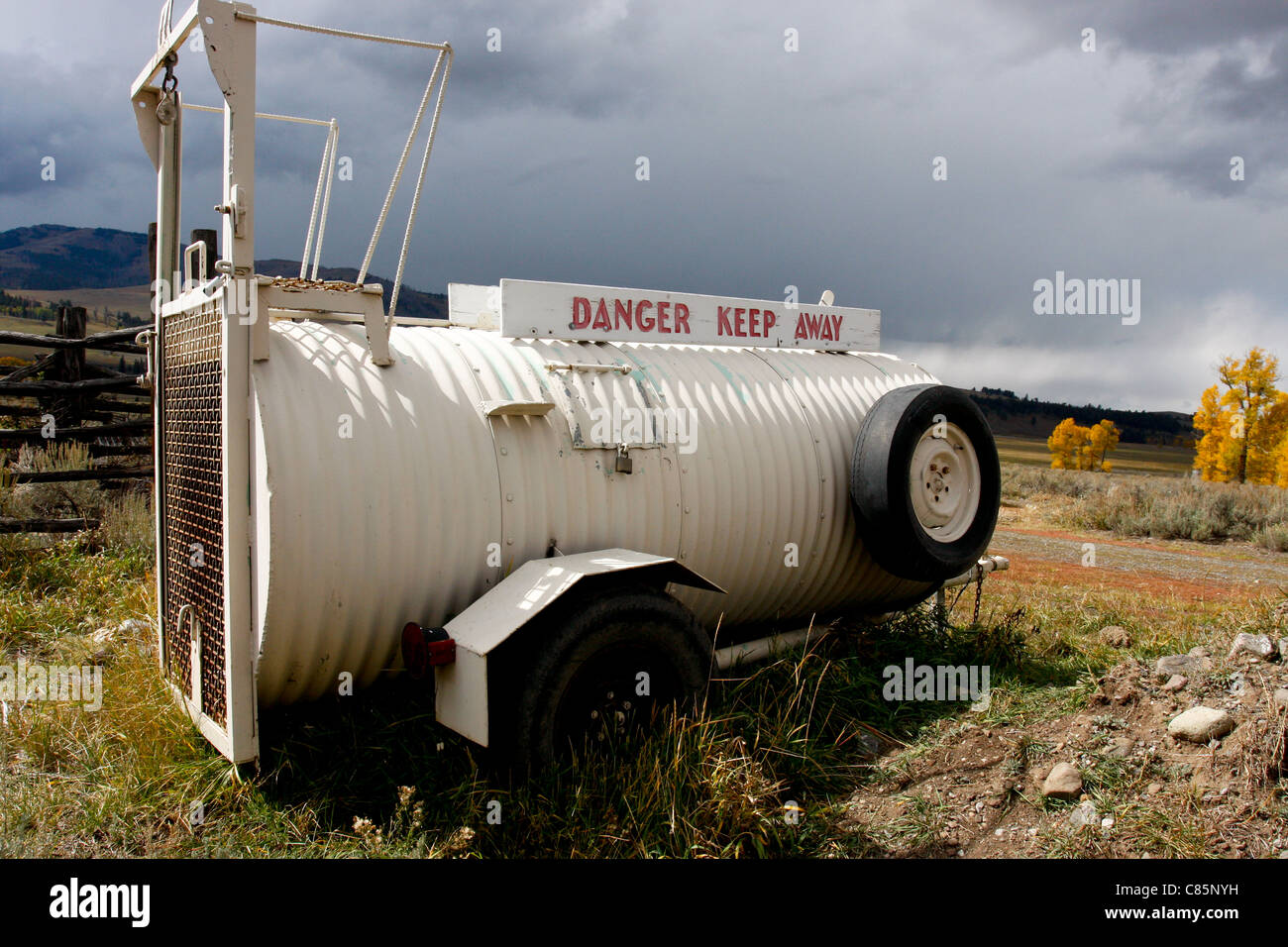 Bear Trap Enclosure Stock Photo - Alamy