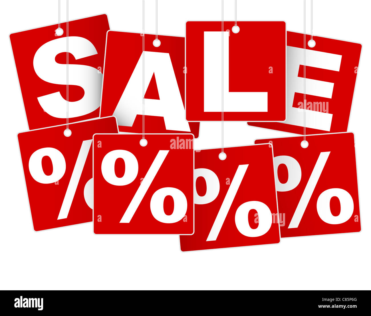 White per cent sign hi-res stock photography and images - Alamy