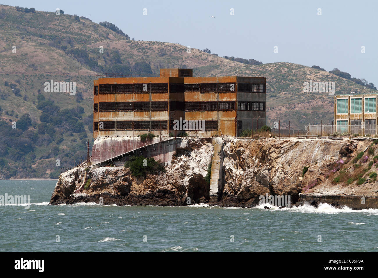 The former prison island of Alcatraz Stock Photo - Alamy