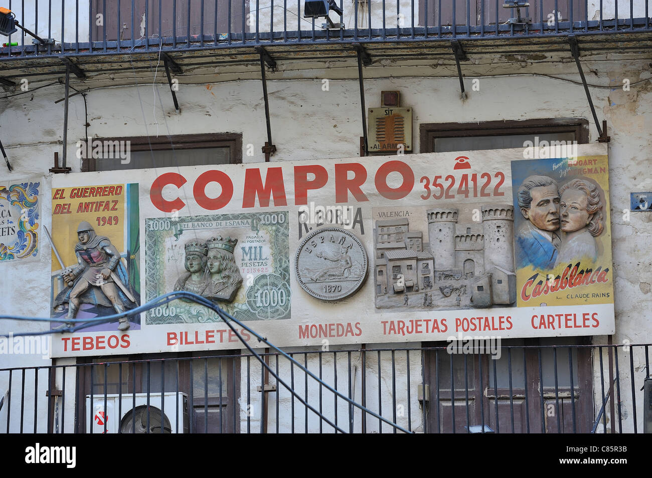 Ancient advertising hi-res stock photography and images - Alamy