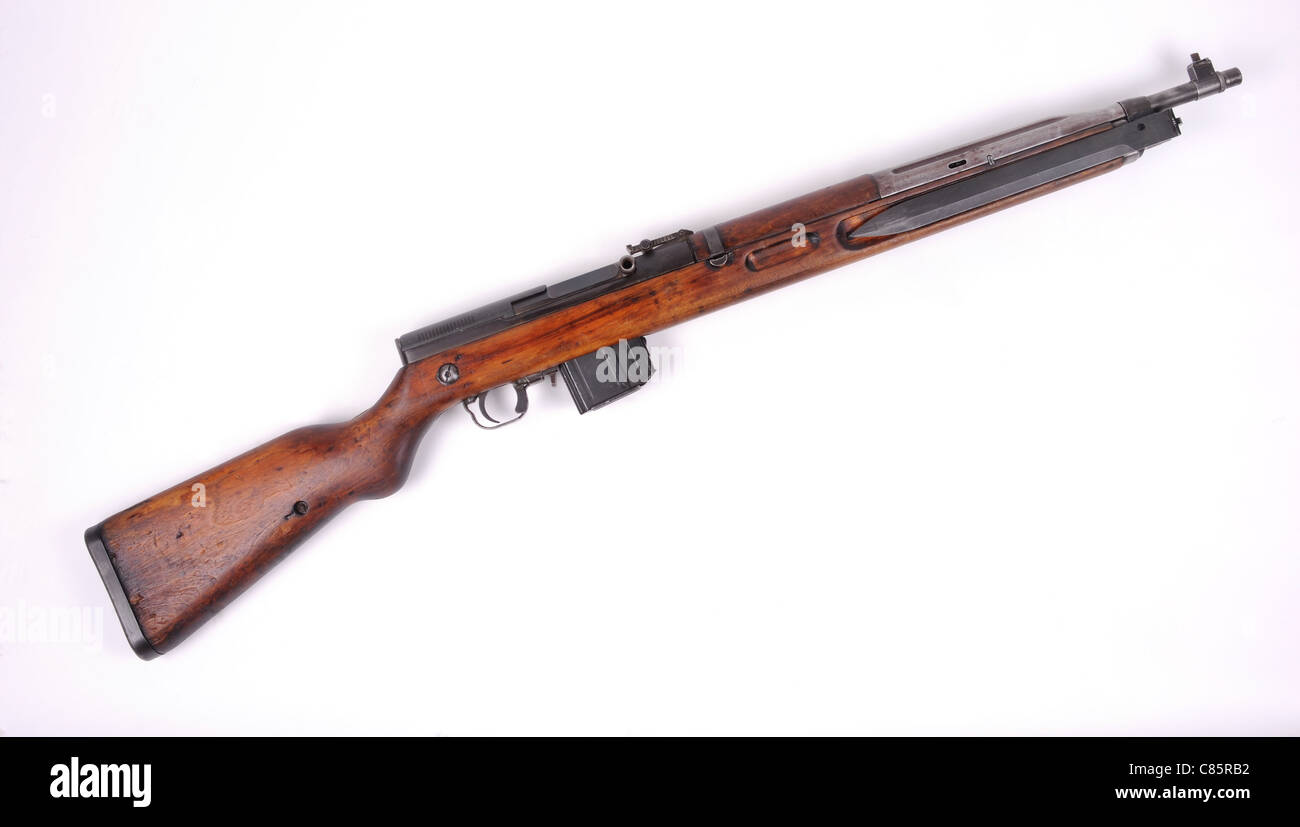 The czech Vz52 (vzor 52, meaning model 52) self loading rifle with ...