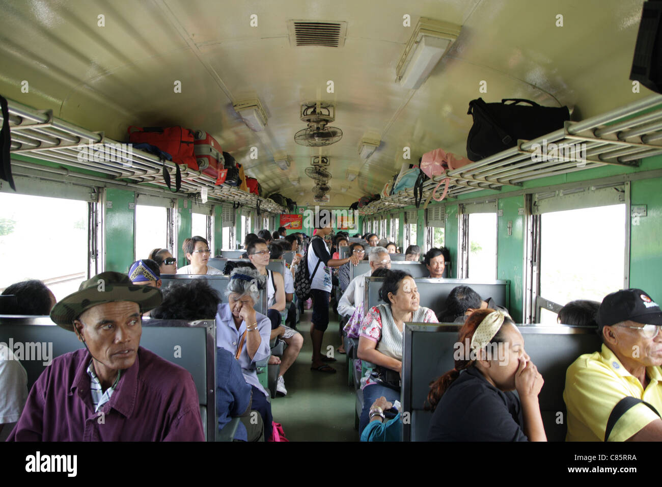 People on train hi-res stock photography and images - Alamy