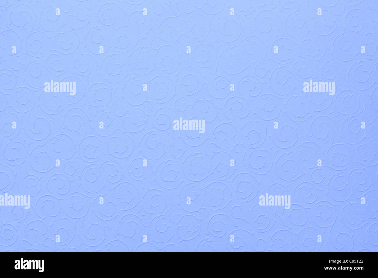 light pastel blue background with round organic ornaments Stock Photo ...