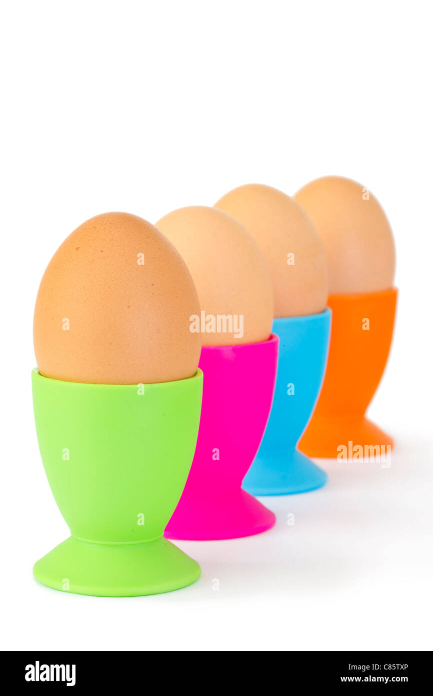 Egg in a colourful cup hi-res stock photography and images - Alamy