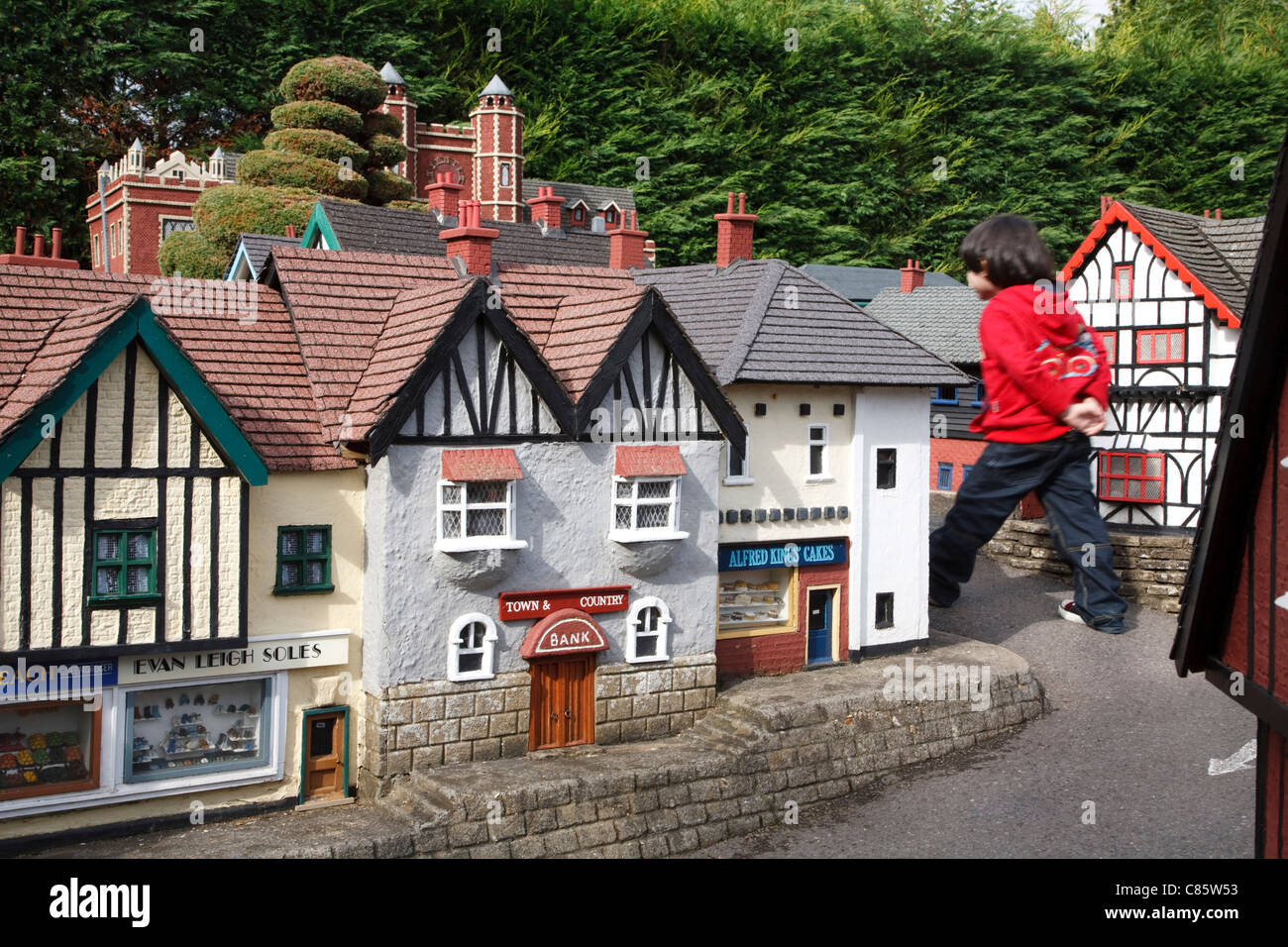 The model village england children hi-res stock photography and images ...