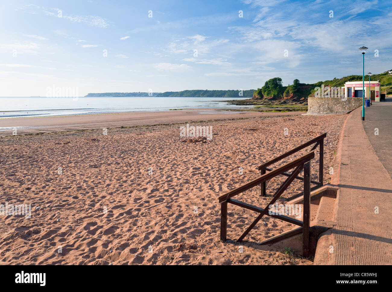 England Devon Goodrington Sands South Stock Photo - Alamy