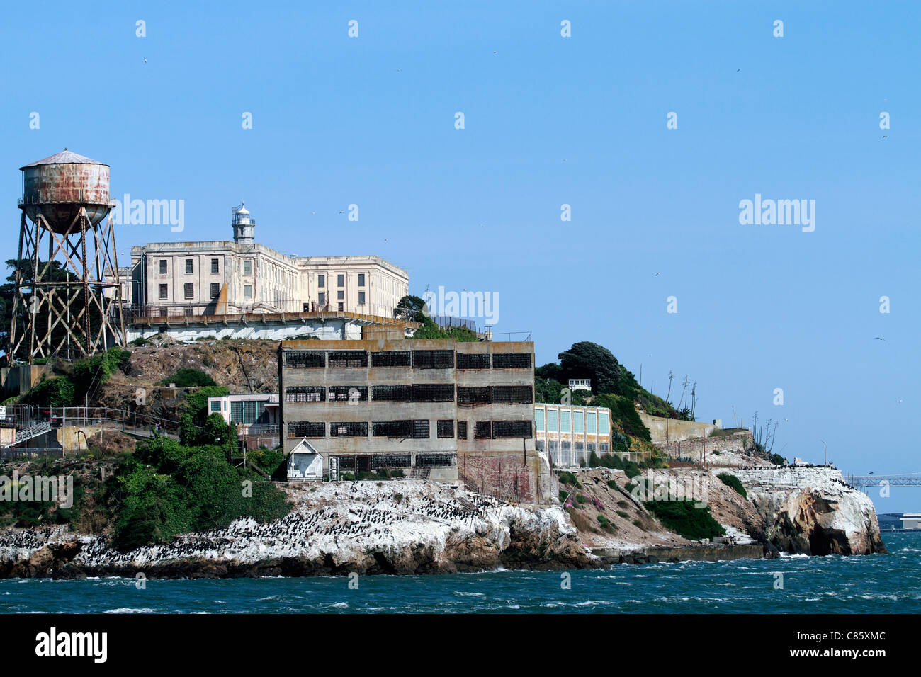 The former prison island of Alcatraz Stock Photo - Alamy