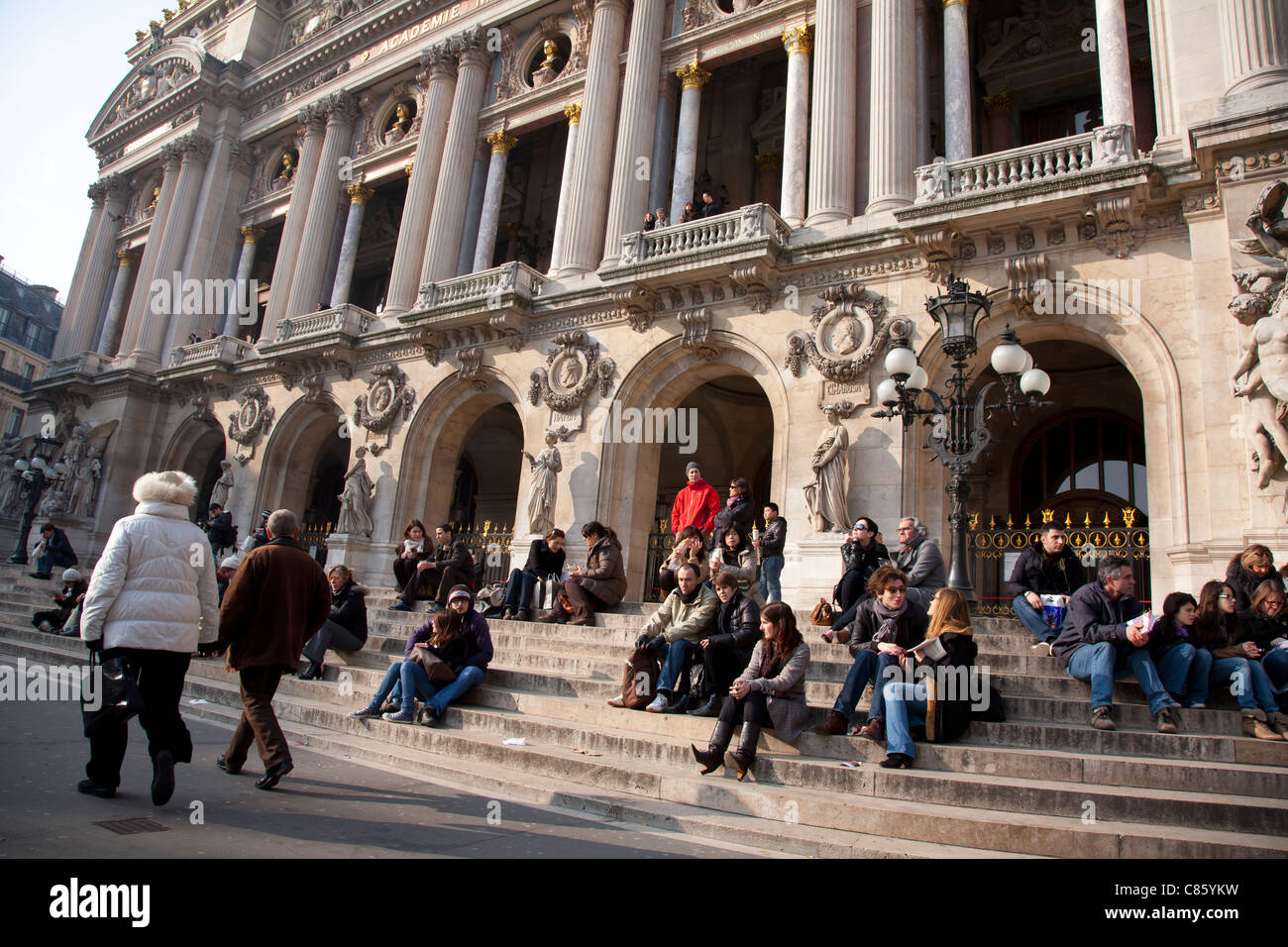 Palais garnier opera building magnificent hi-res stock photography and ...