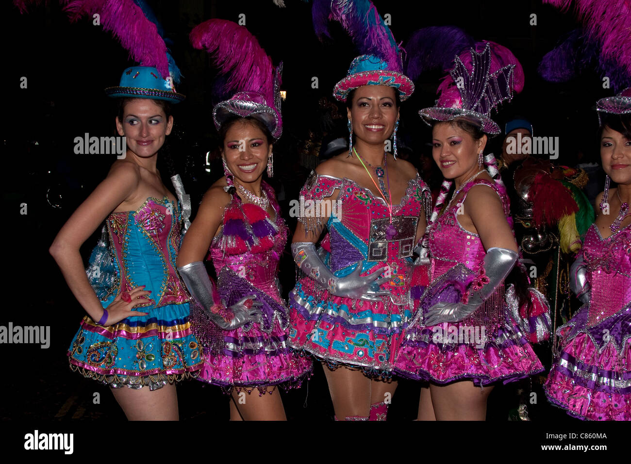 Bolivian dancers hi-res stock photography and images - Alamy
