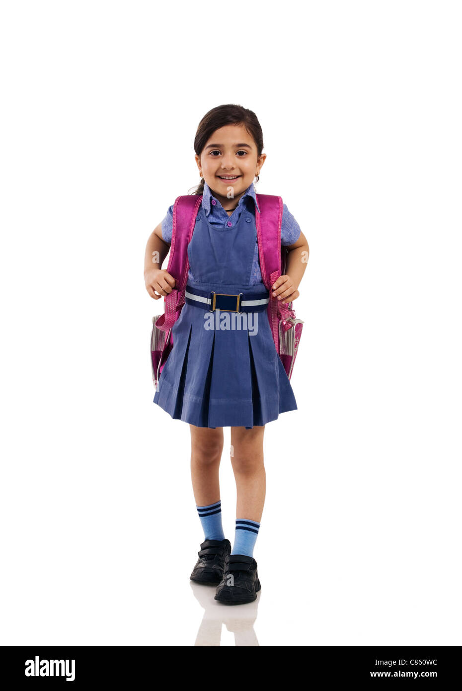 Portrait of a young school girl Stock Photo - Alamy