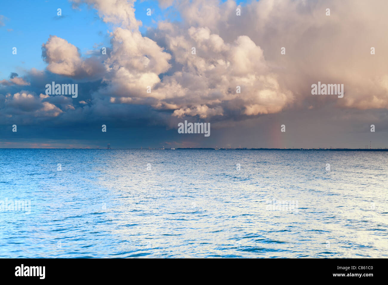 sea sky, storm, tempest, sky clouded over Stock Photo - Alamy