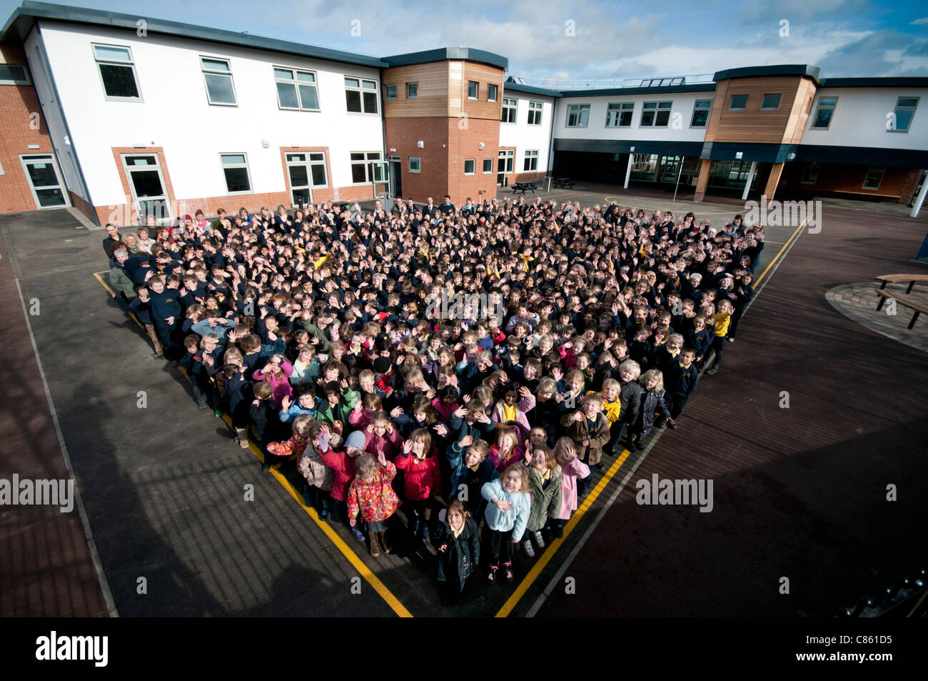 Pupils of a inner city primary school Stock Photo - Alamy
