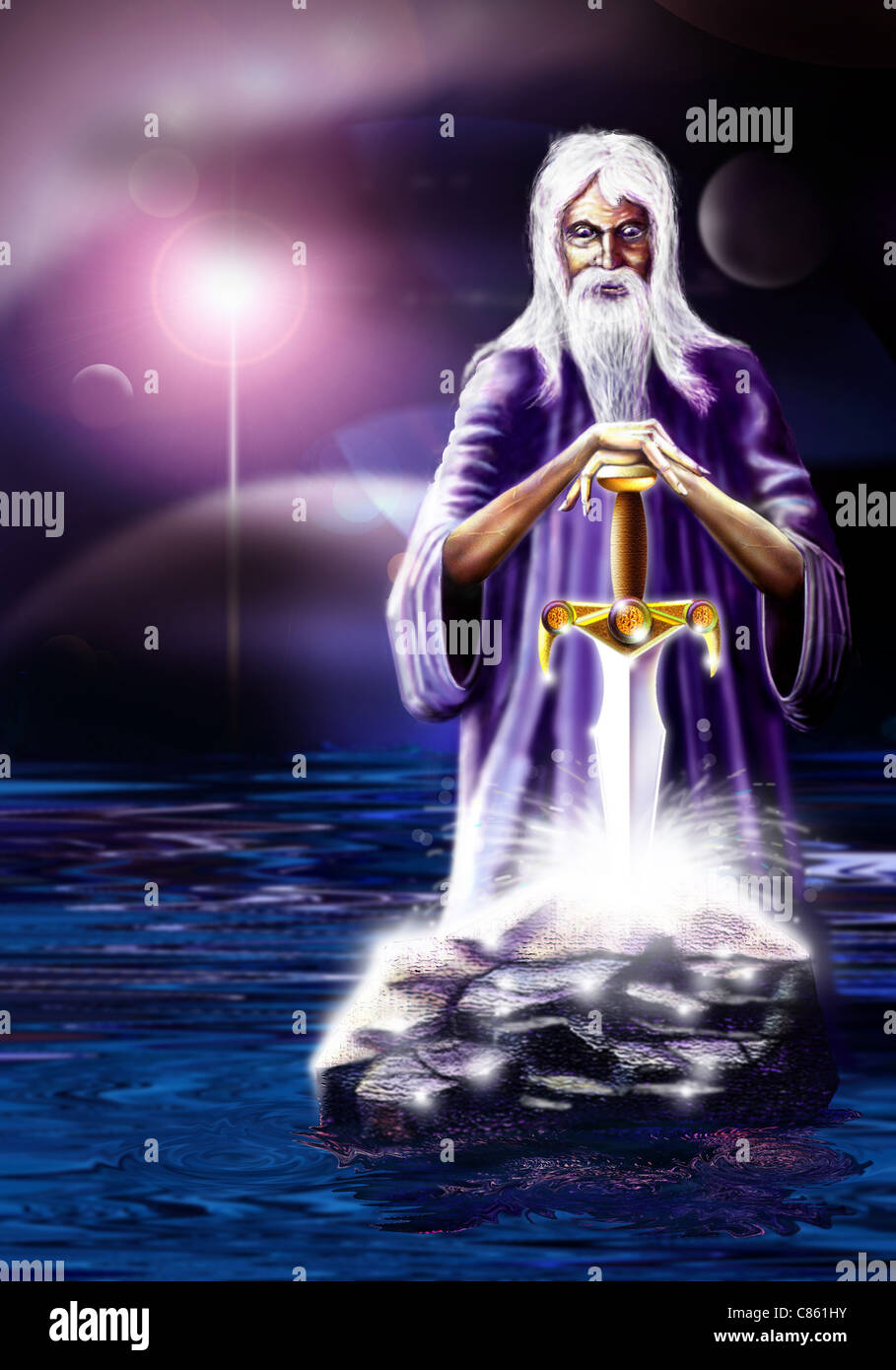 The book of king arthur hi-res stock photography and images - Alamy