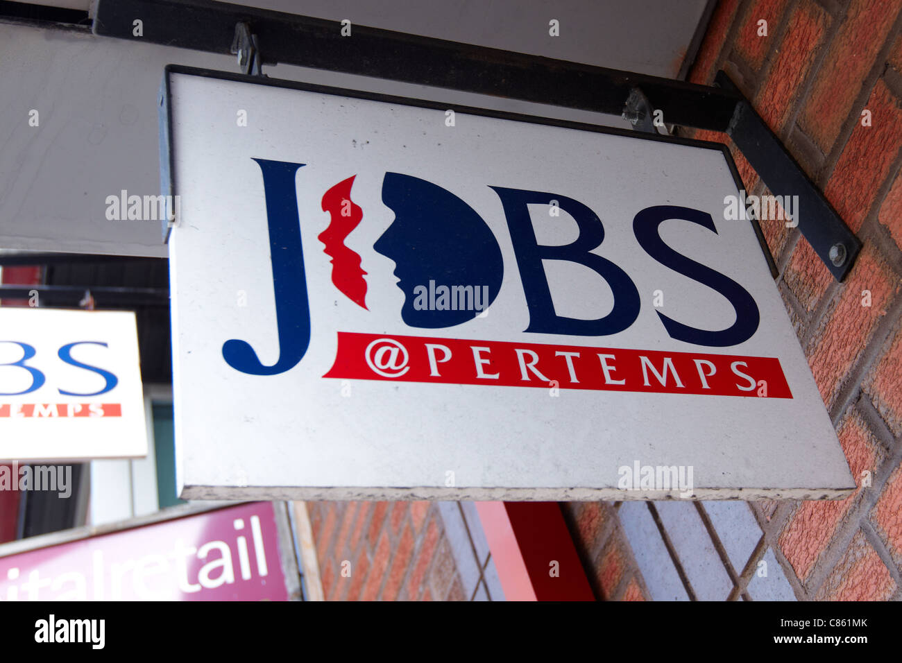 A general view of a branch of the Jobs@Pertemps recruitment agency in ...