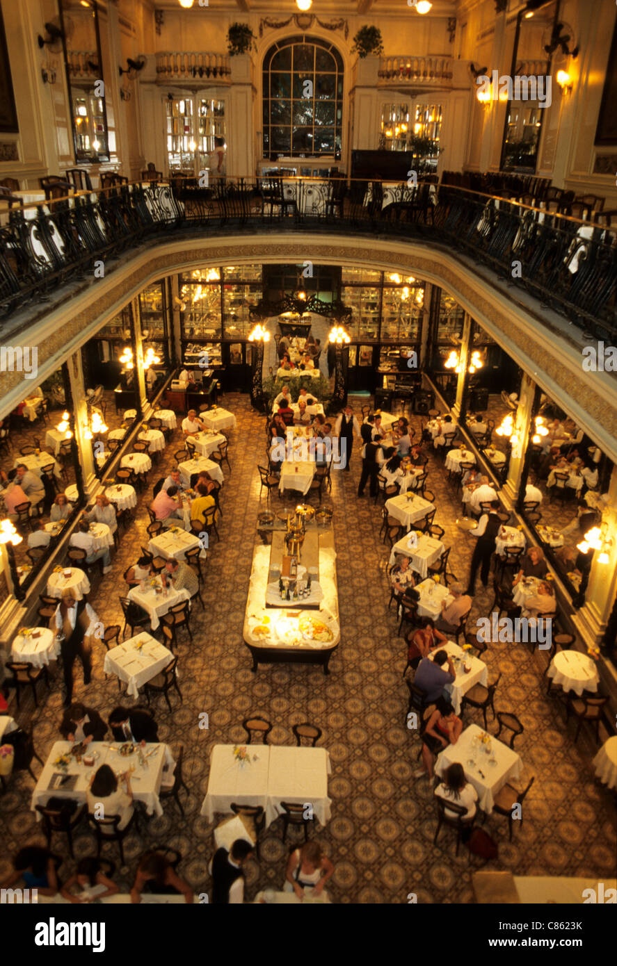 Rio de Janeiro, Brazil. View from above of the interior of the famous ...