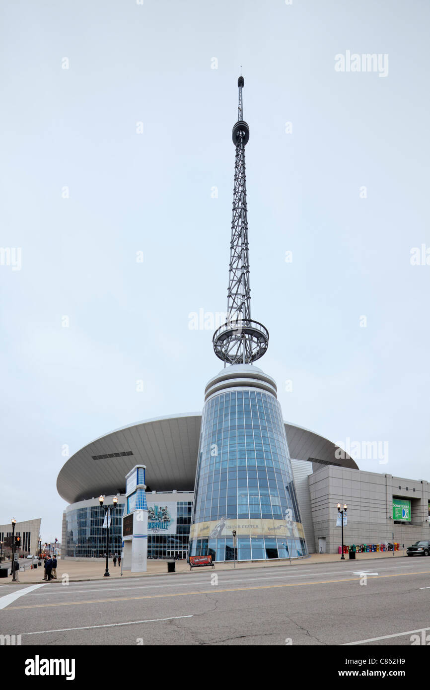 Bridgestone Arena, Sommet Center Nashville Stock Photo - Alamy