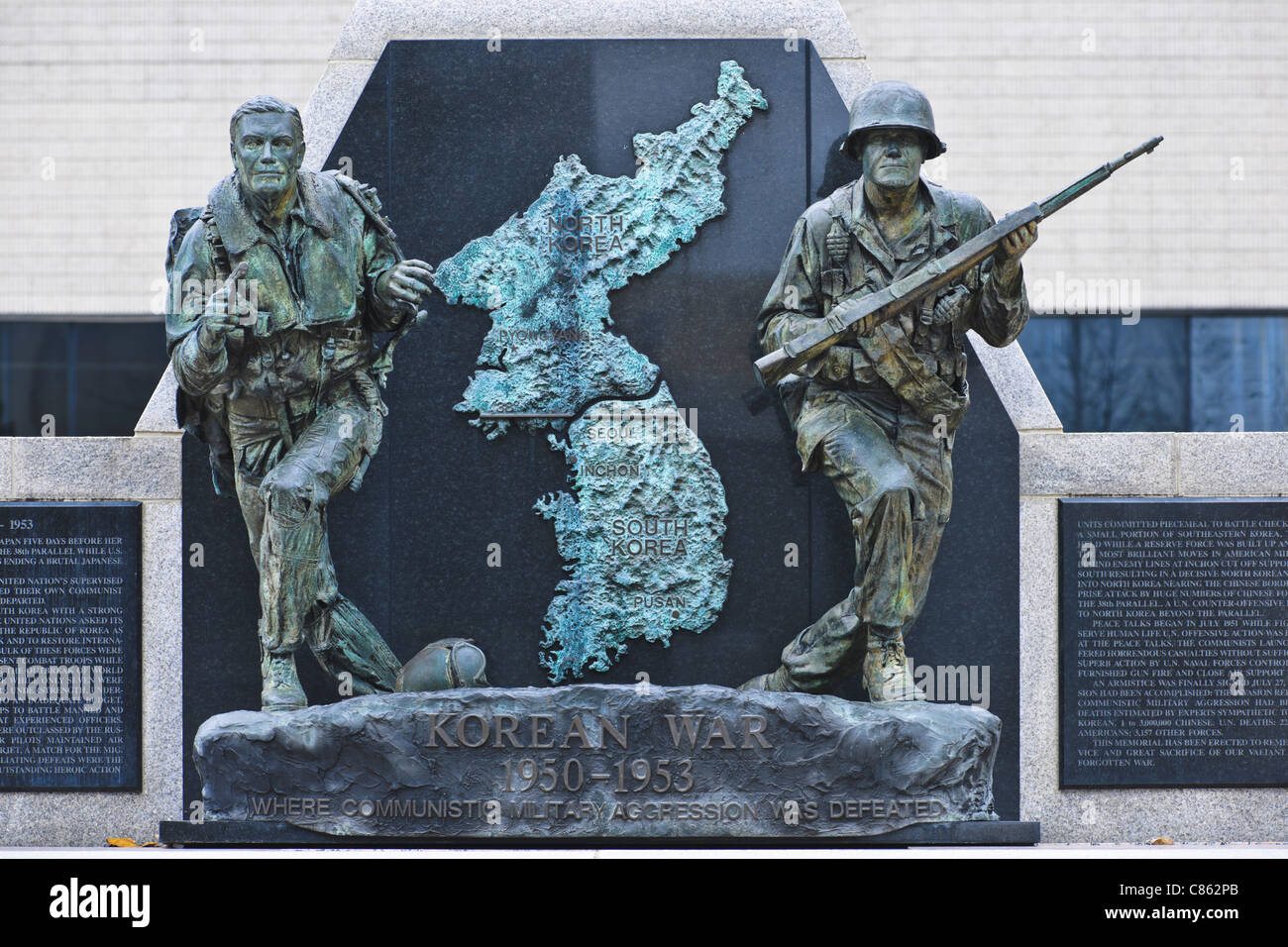 Korean war memorial hi-res stock photography and images - Alamy