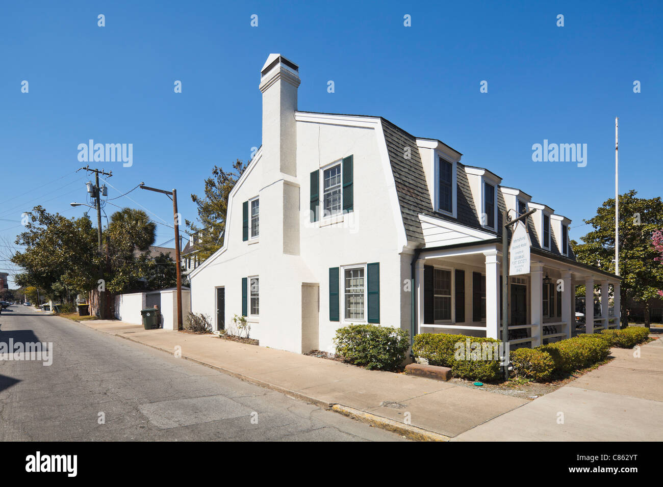 International Seamen's house Savannah Port Society Stock Photo - Alamy