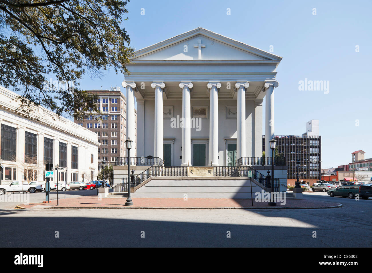 Christ Church, Savannah Stock Photo - Alamy